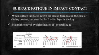 SURFACE FATIGUE | PPTX