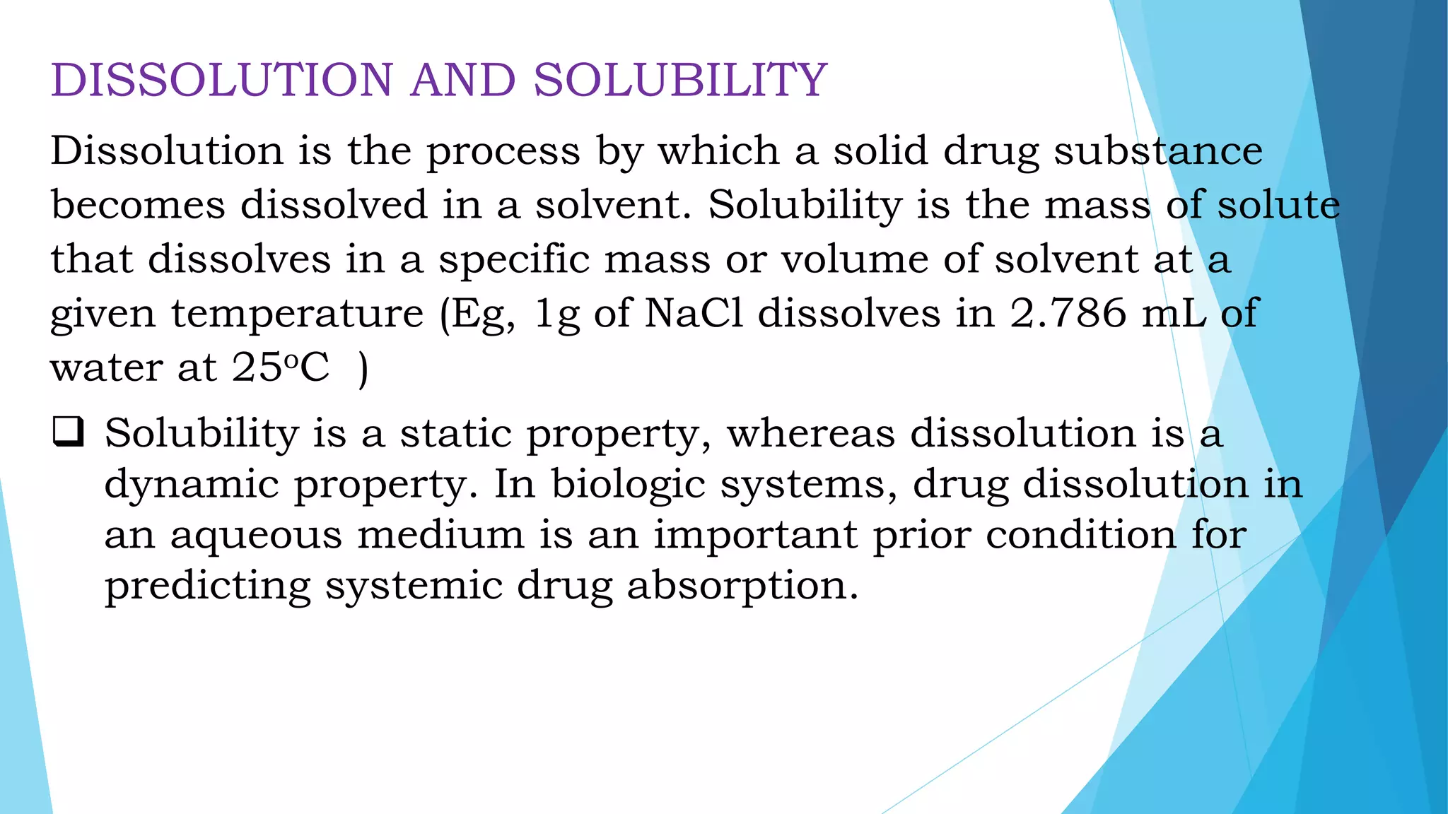 Rate limiting steps in drug absorption | PPTX