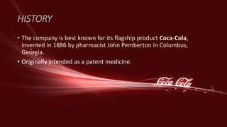 COCA COLA | PPTX | Automotive Industry | Industries
