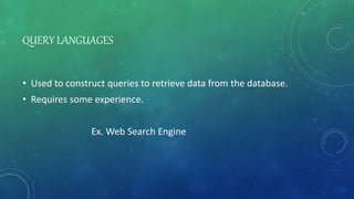 Question/Answers & Query Dialogue | PPTX