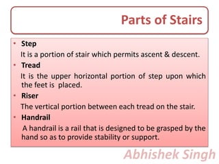 Types of Stairs | PPTX | Rail Travel | Travel Type