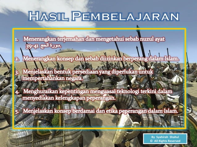 ~..Peperangan Dalam Islam..~ | PPT