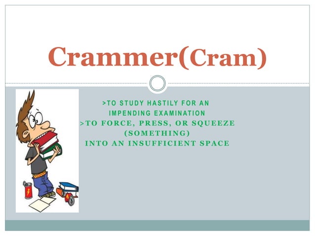 Presentation1 filipinos are professional cramers | PPT