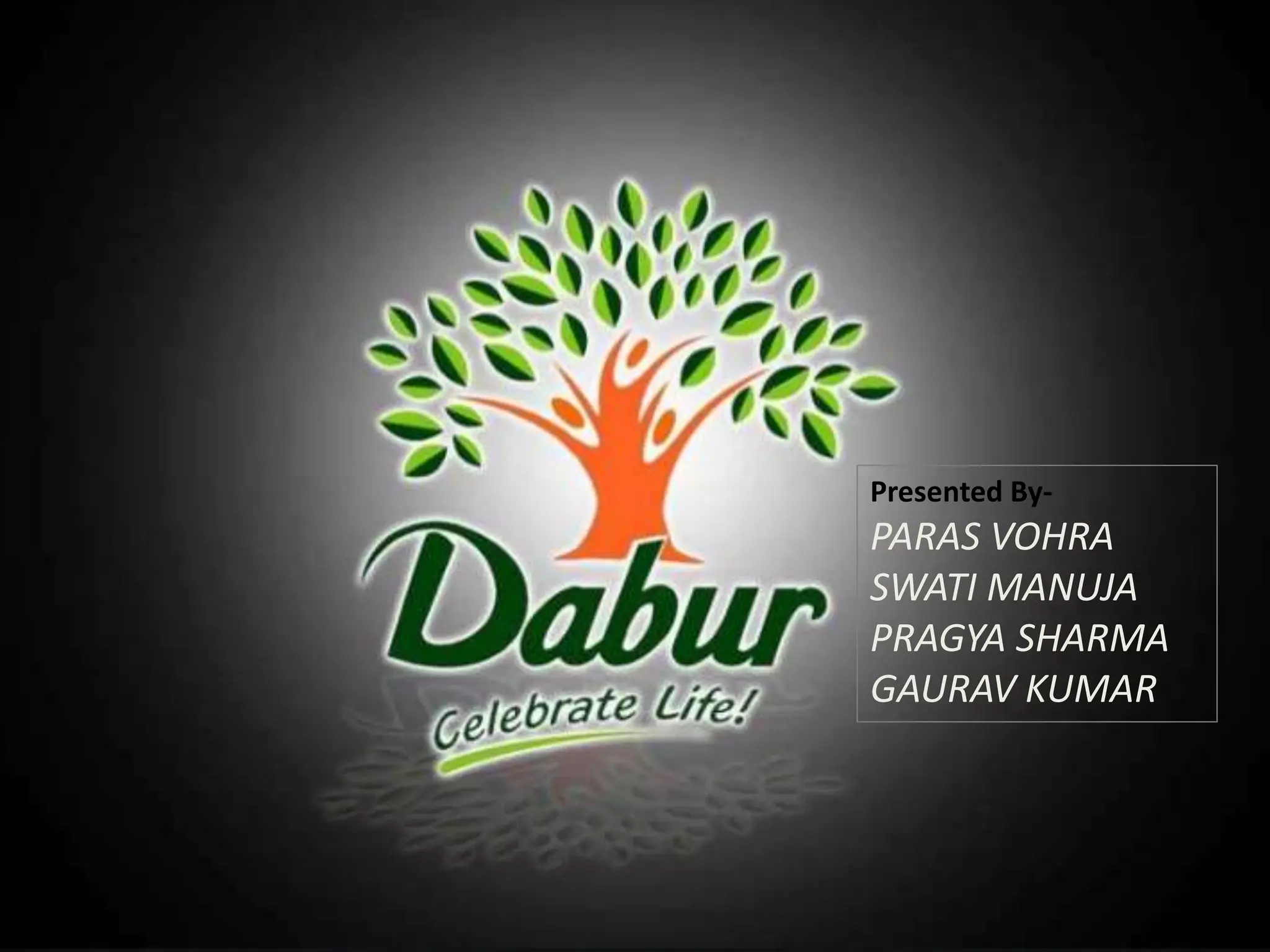 Dabur ppt on Organisation, marketing mix, strategy | PPTX