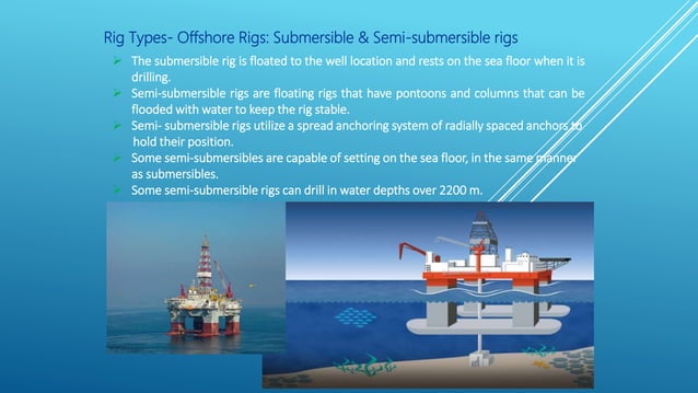 Presentation 1 drilling rigs | PPTX | Scuba Diving | Extreme Sports