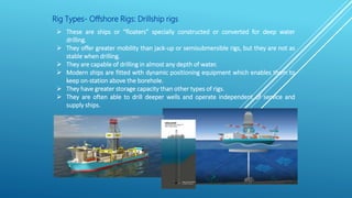 Presentation 1 drilling rigs | PPTX