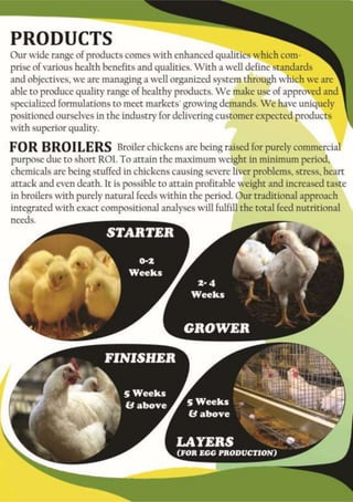 Poultry Feeds | PPTX | Agriculture | Industries