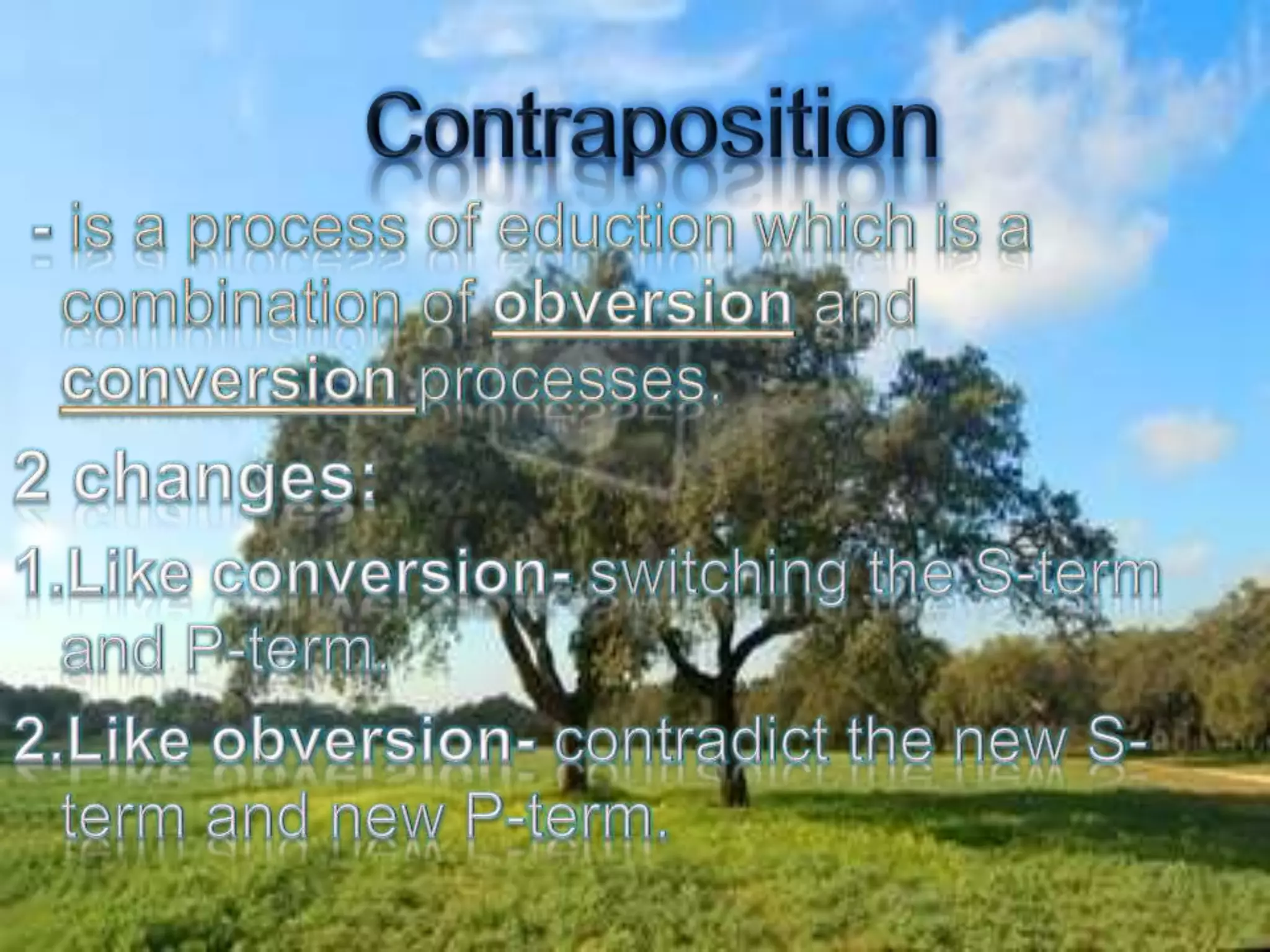 Contraposition | PPT