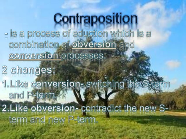 Contraposition | PPT