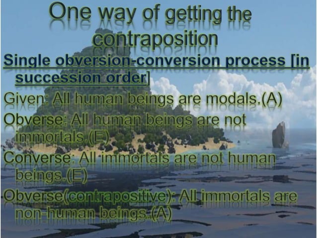 Contraposition | PPTX
