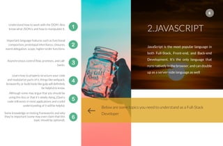 The Guide to becoming a full stack developer in 2018 | PPT