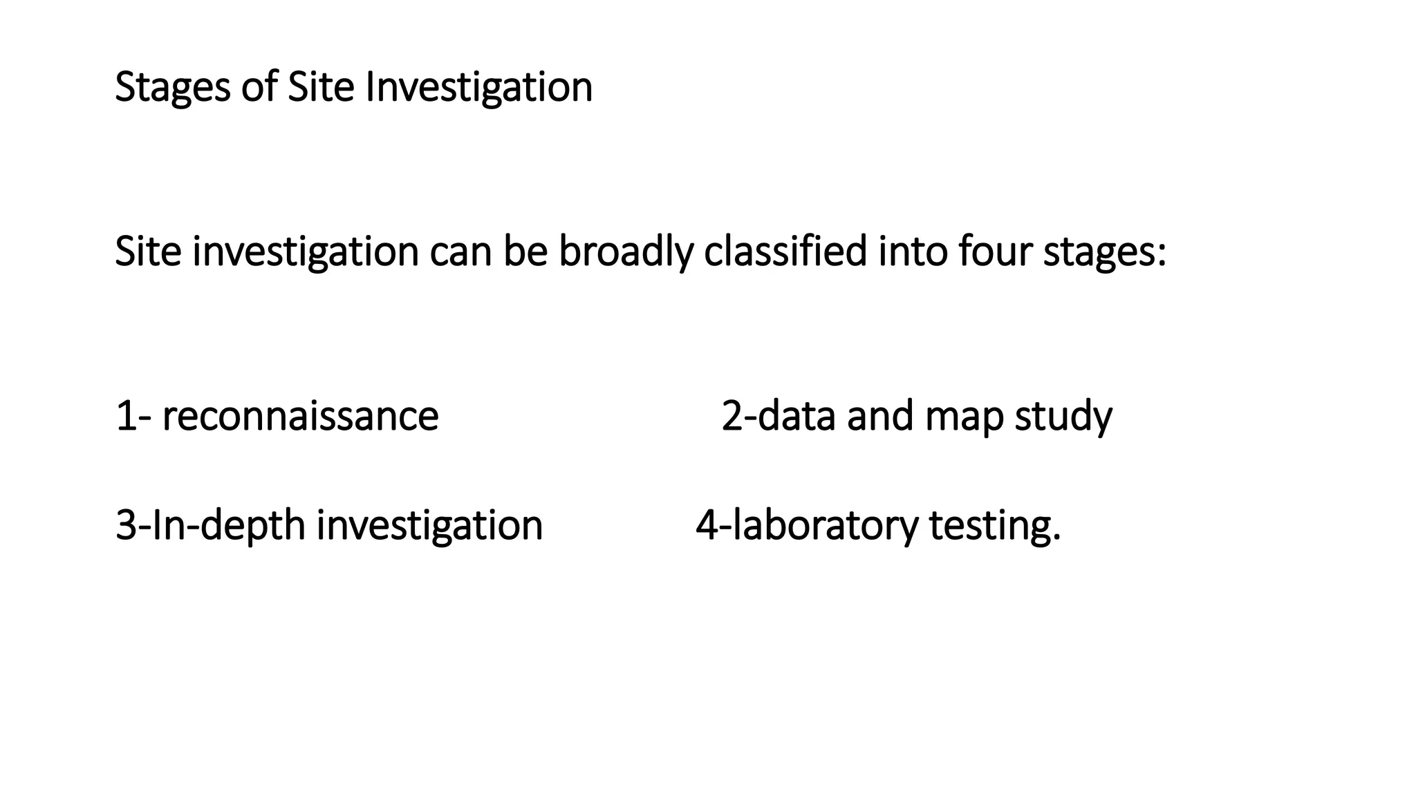 Site subsurface Investigation | PPTX