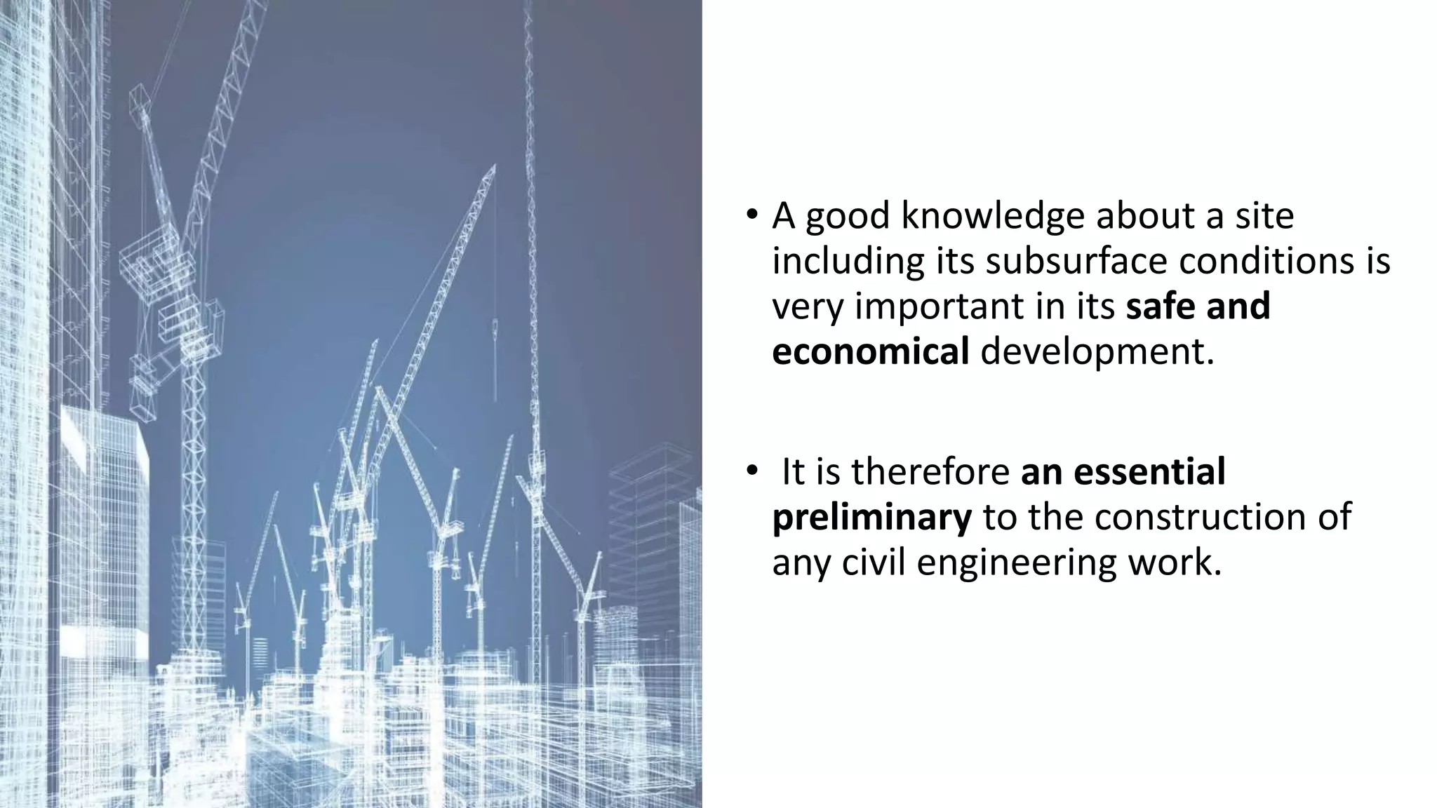 Site subsurface Investigation | PPTX