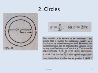 School Level Mathematics...Geometry | PPTX | Geography | Science