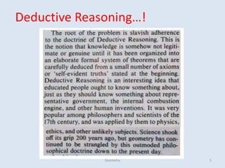 School Level Mathematics...Geometry | PPTX