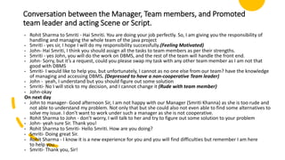 Role Play on Conflict Management | PPTX