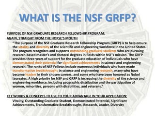 NSF Presentation 1 introduction | PPT