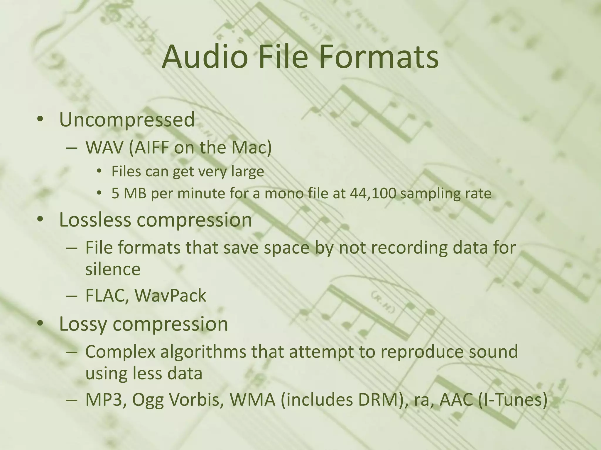 An Introduction to Digital Audio | PDF | Digital Audio | Computer ...