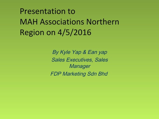 Presentation1 juice FDP MARKETING SDN BHD | PPT