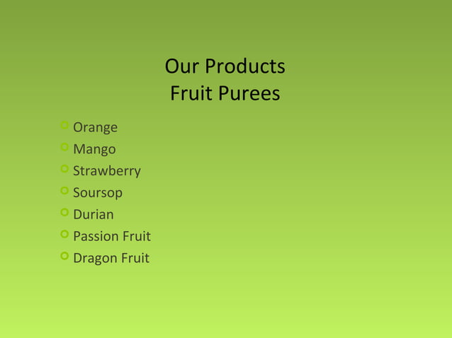 Presentation1 juice FDP MARKETING SDN BHD | PPT