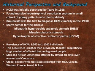 hypertrophic cardiomyopathy-a case report | PPTX