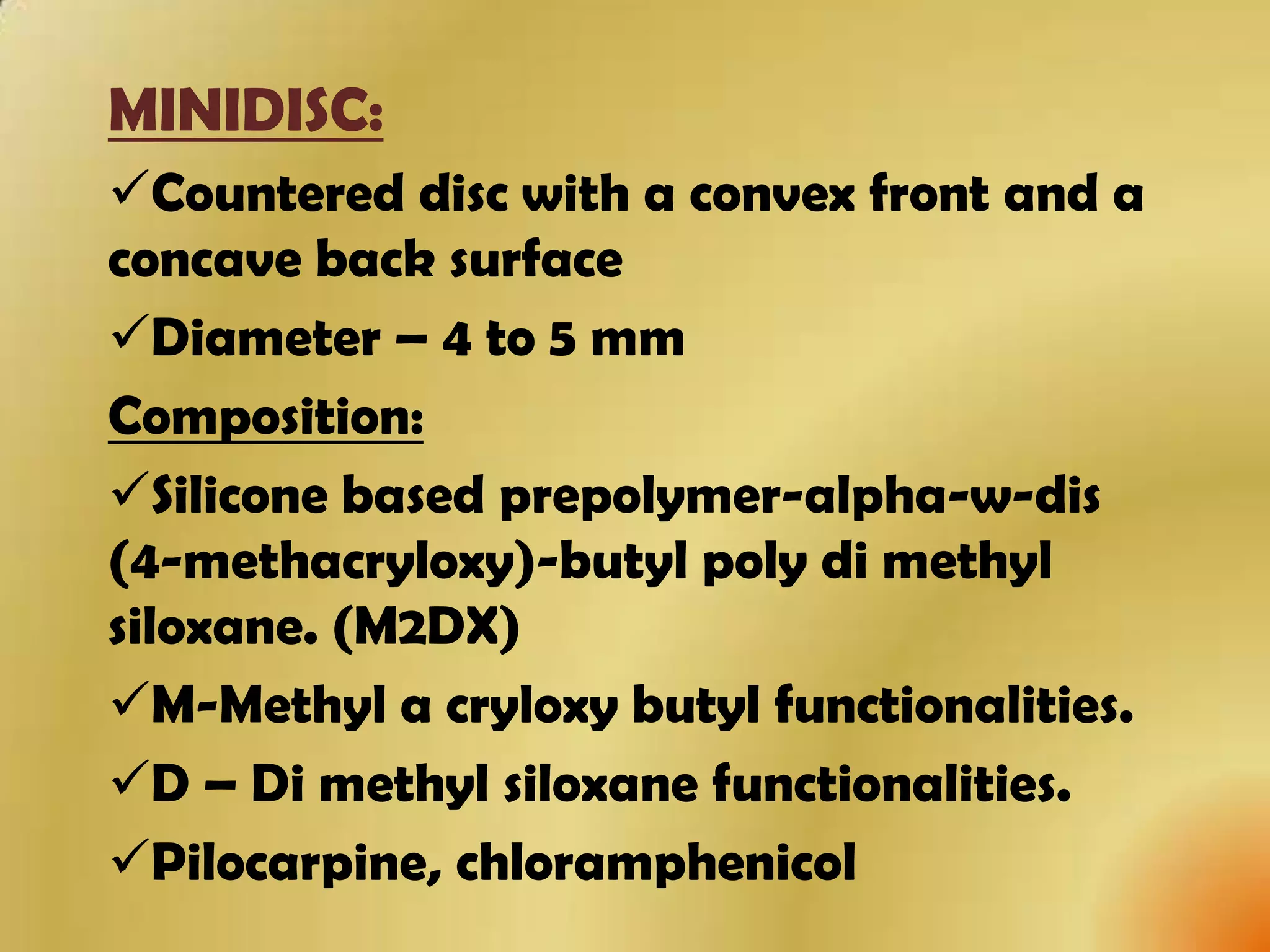 ocular drug delivery systems | PPTX