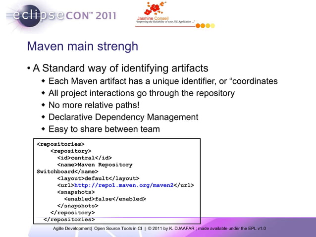 Presentation 1 Open Source Tools In Continuous Integration Environment