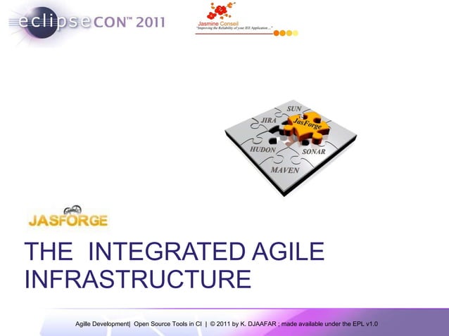 Presentation 1 Open Source Tools In Continuous Integration Environment