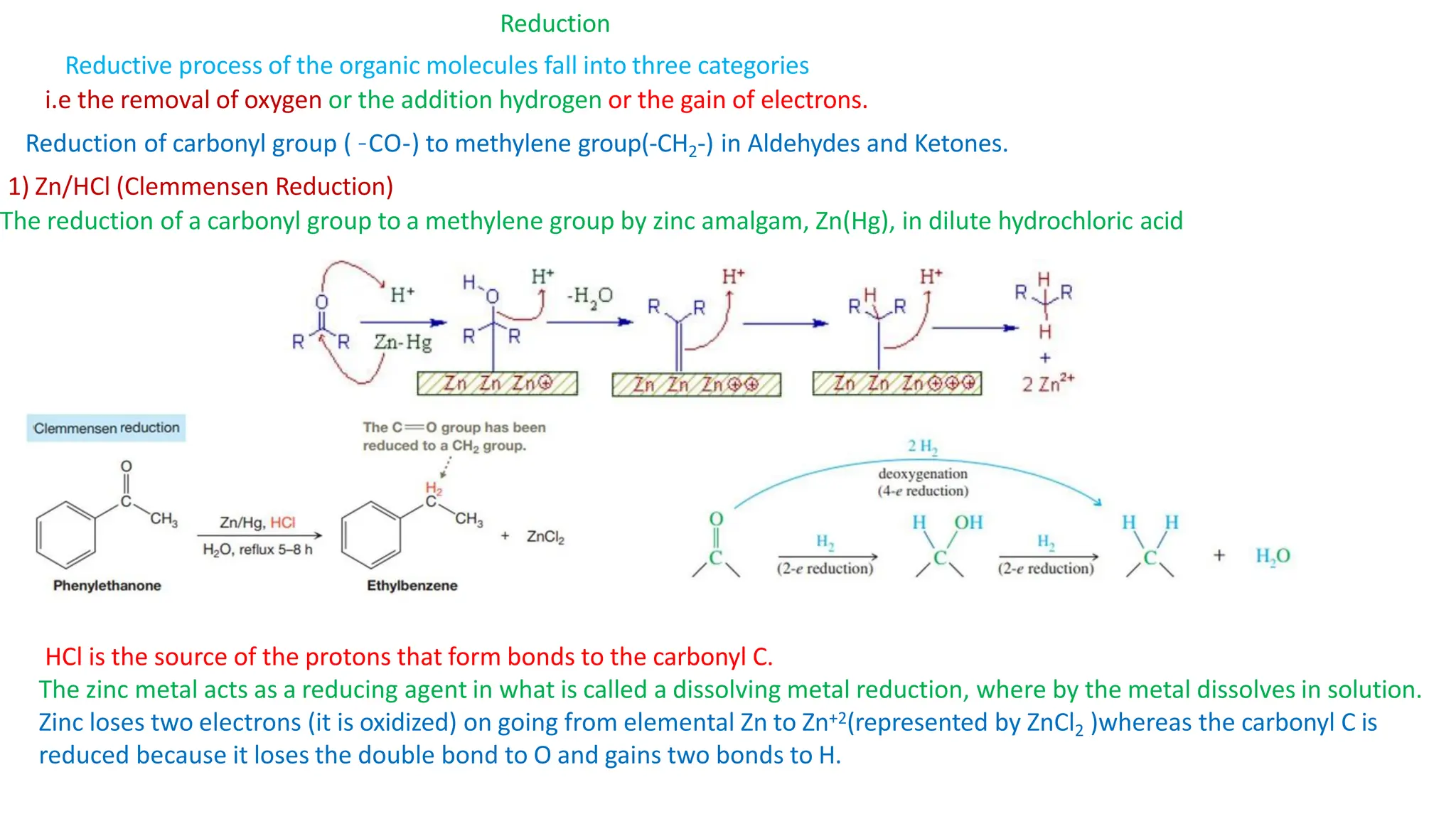 oxidation of aldehyde and ketone and mechanism | PDF