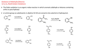 oxidation of aldehyde and ketone and mechanism | PDF | Chemistry | Science