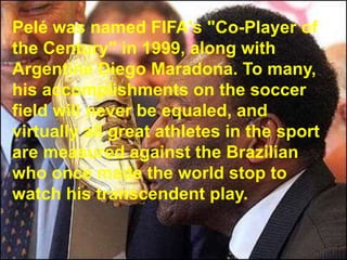 pele-the god of football | PPTX