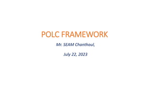 Presentation1-POLC framework-1.pdf as teaching | PPT