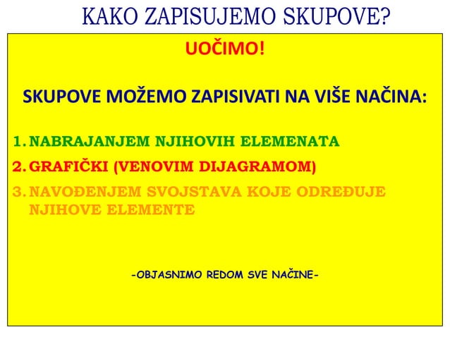 Presentation1.pptx skupovi zapisivanje | PPTX