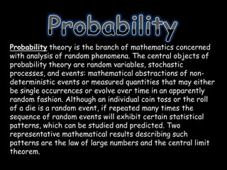 Presentation1 probability | PPTX