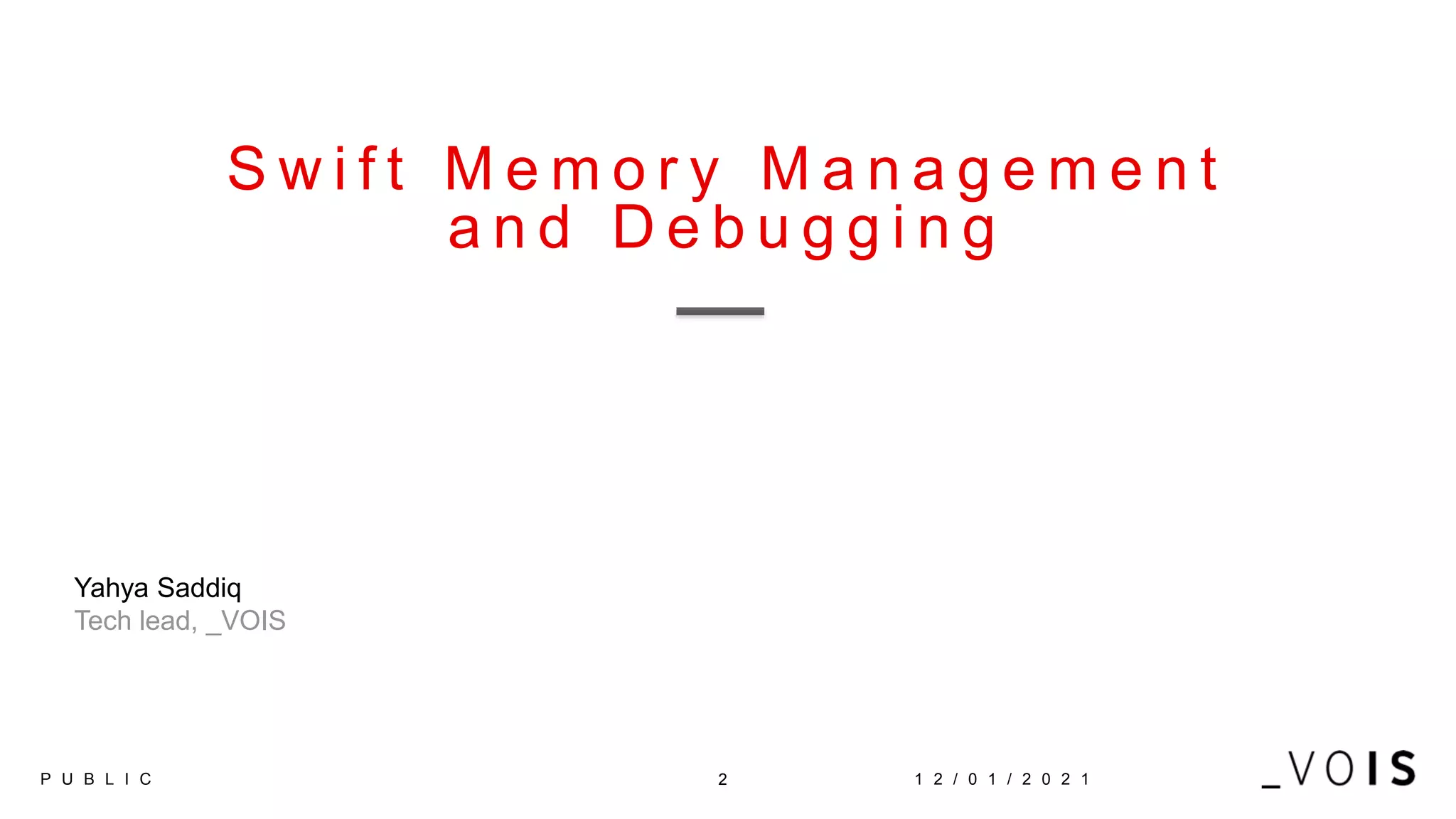 Memory Management & Debugging | PPT