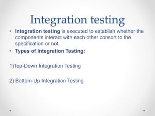 software testing | PPT