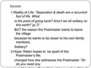 Presentation 1 the postmaster | PPTX