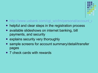 Presentation1 Us Bank | PPT