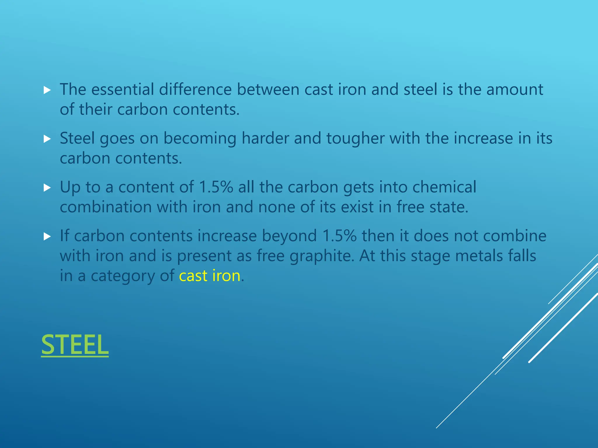 Presentation 1 - Uses of various steel in Construction.pptx