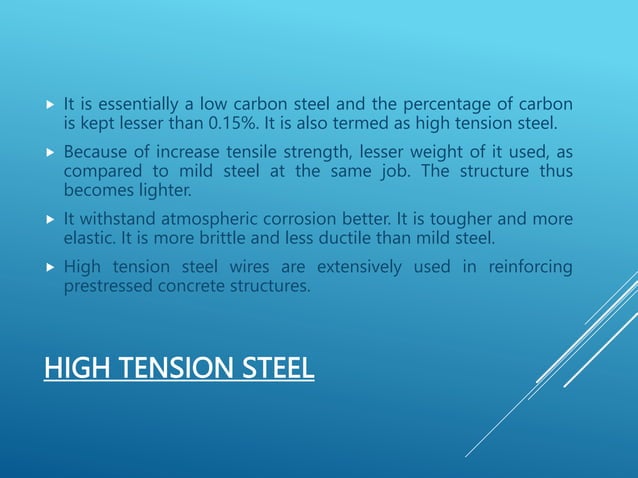 Presentation 1 - Uses of various steel in Construction.pptx