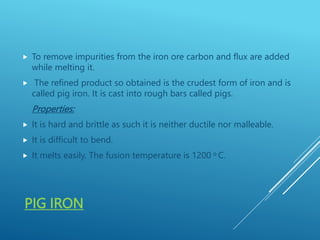 Presentation 1 - Uses of various steel in Construction.pptx