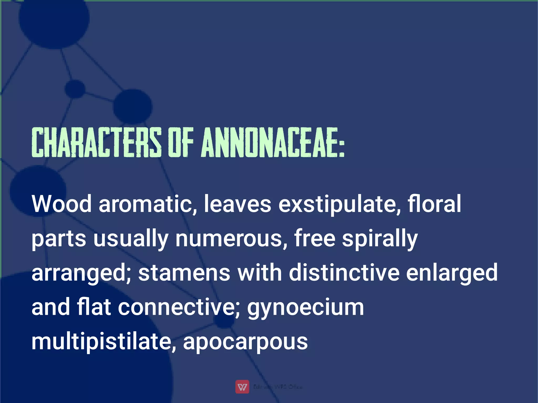 Family Of Annonaceae | PPT