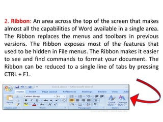Ms word Presentation | PPTX