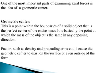 Presentation on "AXIAL FORCE" | PPTX