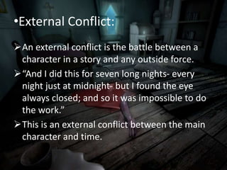 ' the tell tale heart' as a design of madness | PPT