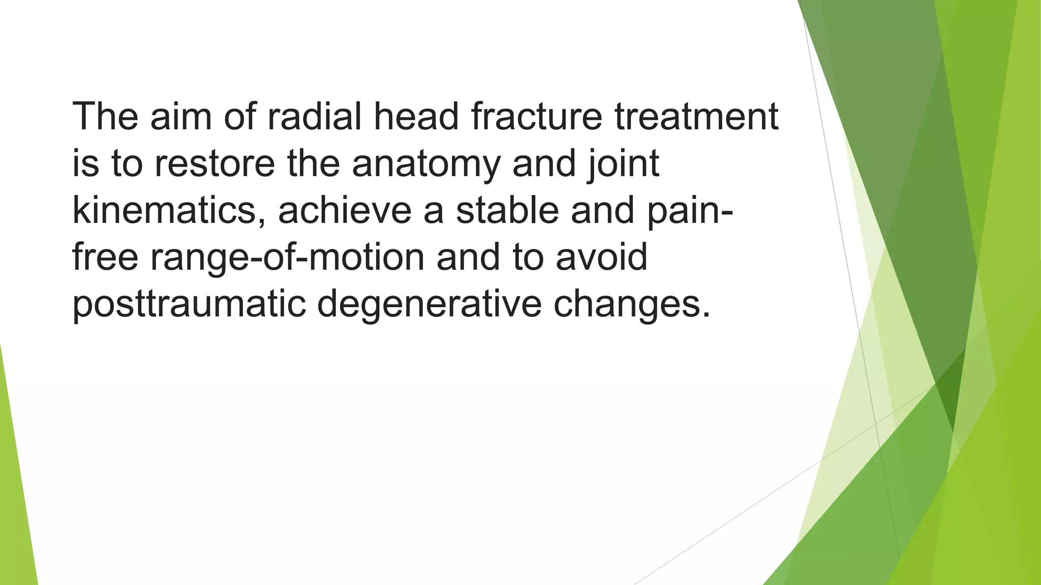 RADIAL HEAD FRACTURE | PPTX