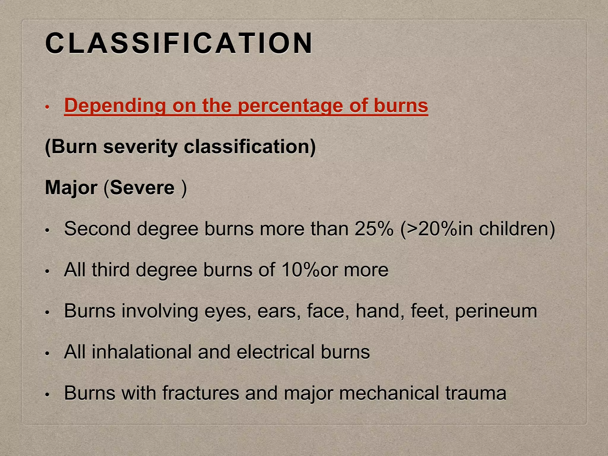 Management Of Burn | PPTX