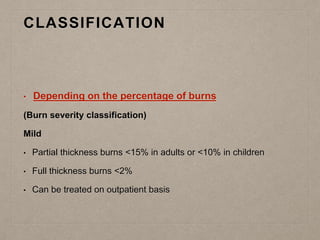 Management Of Burn | PPTX