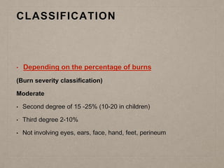 Management Of Burn | PPTX