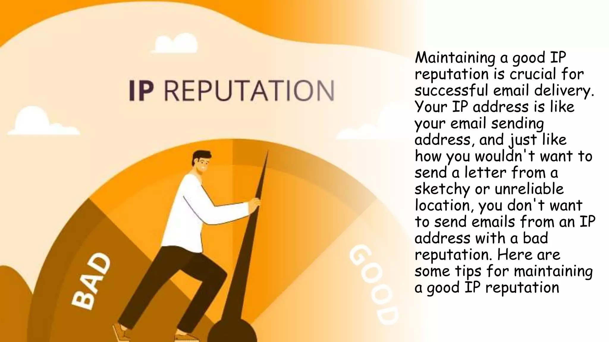Maintaining Good IP Reputation | PPTX